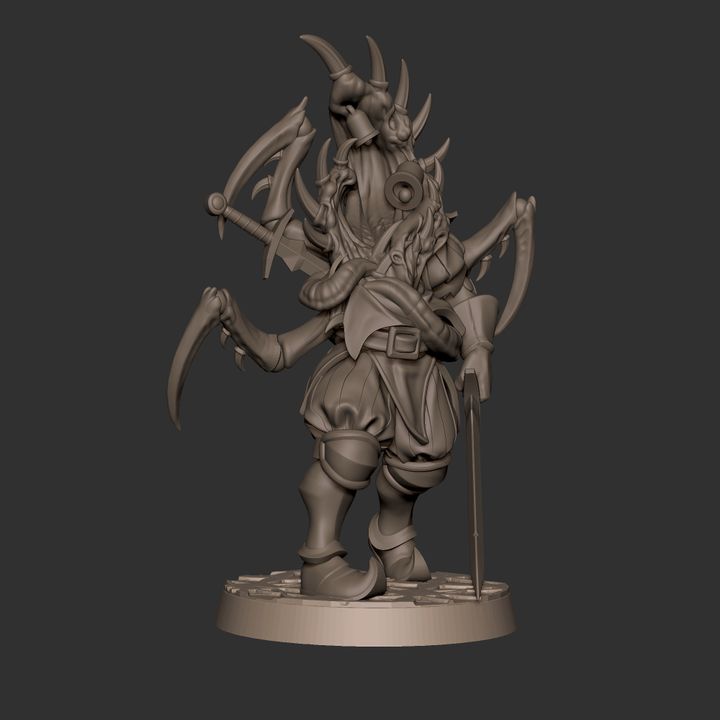 3D Printable Mutation Jester by Bite the Bullet